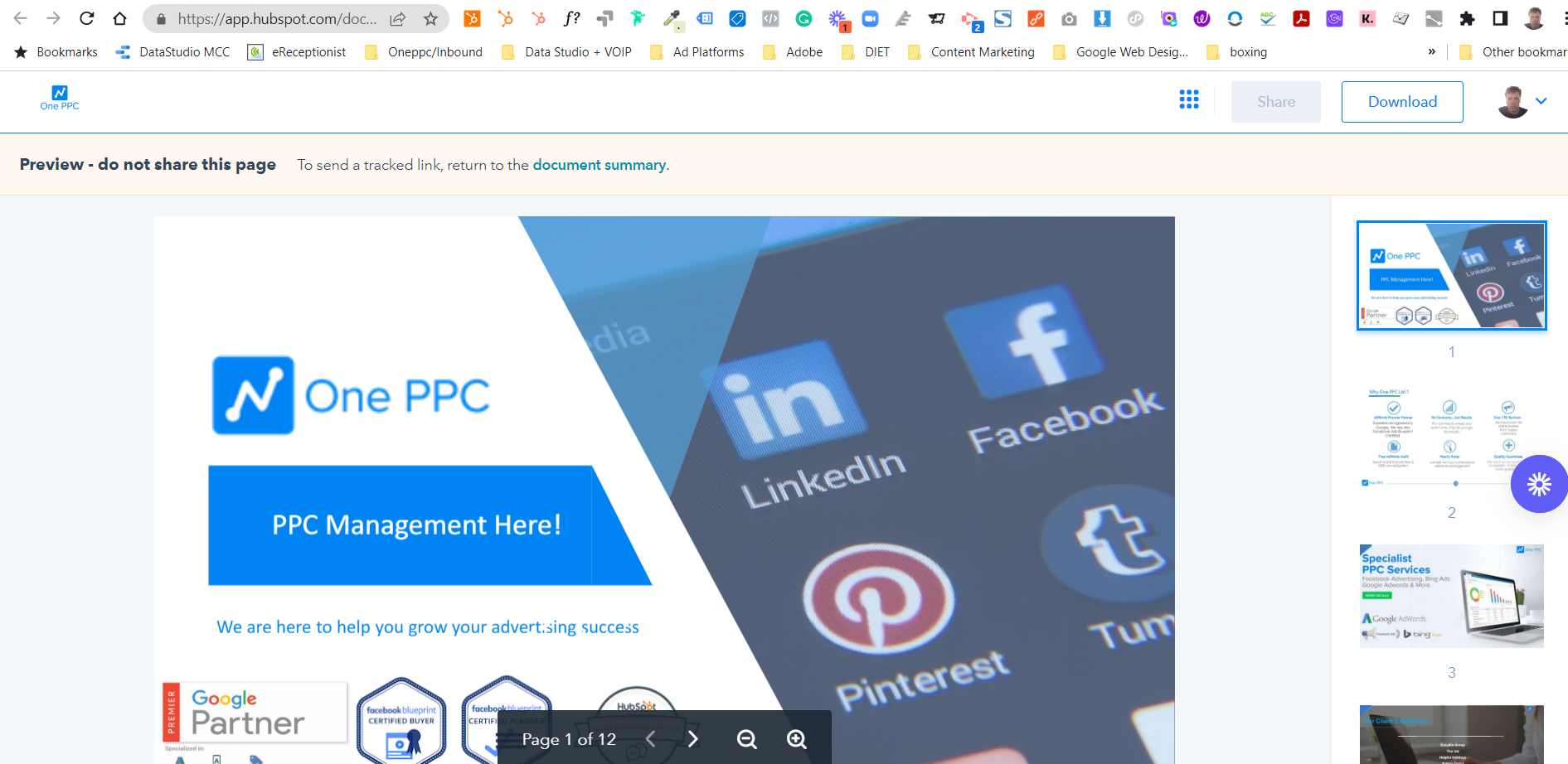 Improve your Sales Collateral with HubSpot Documents
